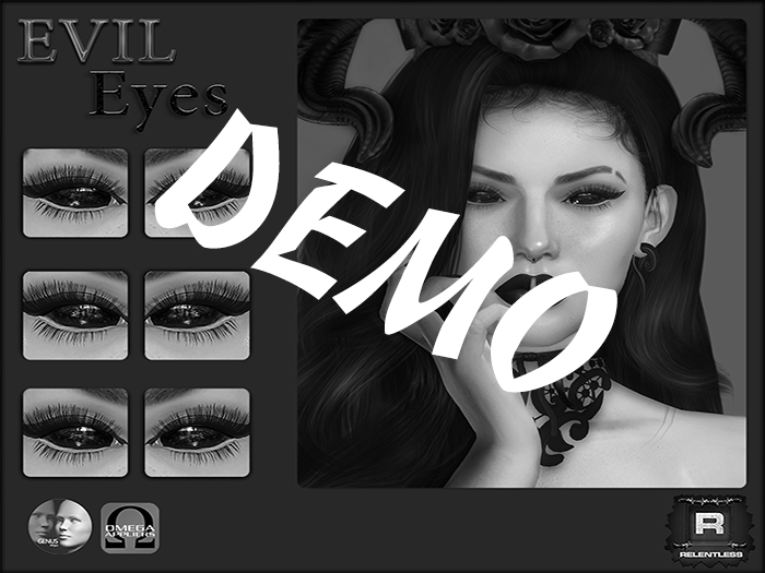 Second Life Marketplace - RELENTLESS Evil Eyes -DEMO-